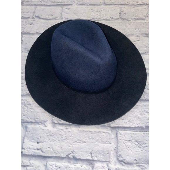 Accessories | Amc Accessories Hat Wool Hat Two Tone Blue Black | Poshmark
